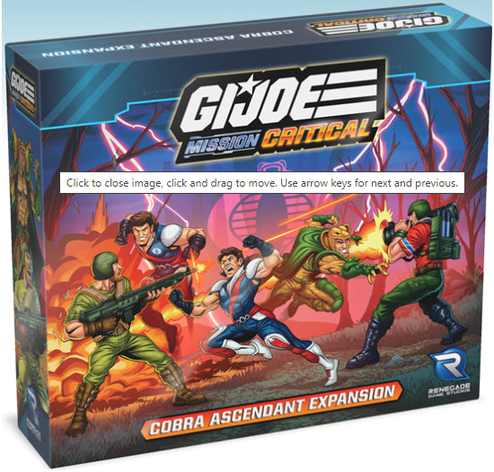 G.I. JOE: RPG - Game Standee Pack #1 – Detective Hawk Games
