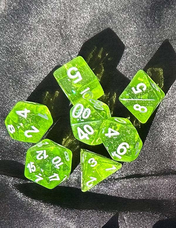 DCC Dice: Greenstone Shards – Detective Hawk Games