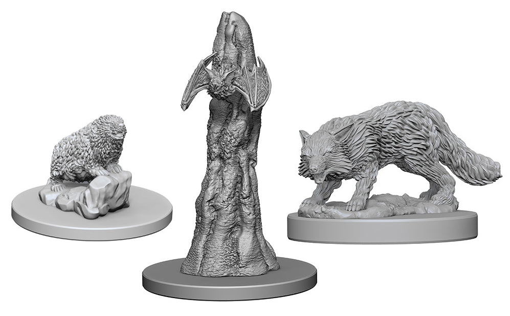 Pathfinder Deep Cuts Unpainted Miniatures: W01 Familiars – Detective ...