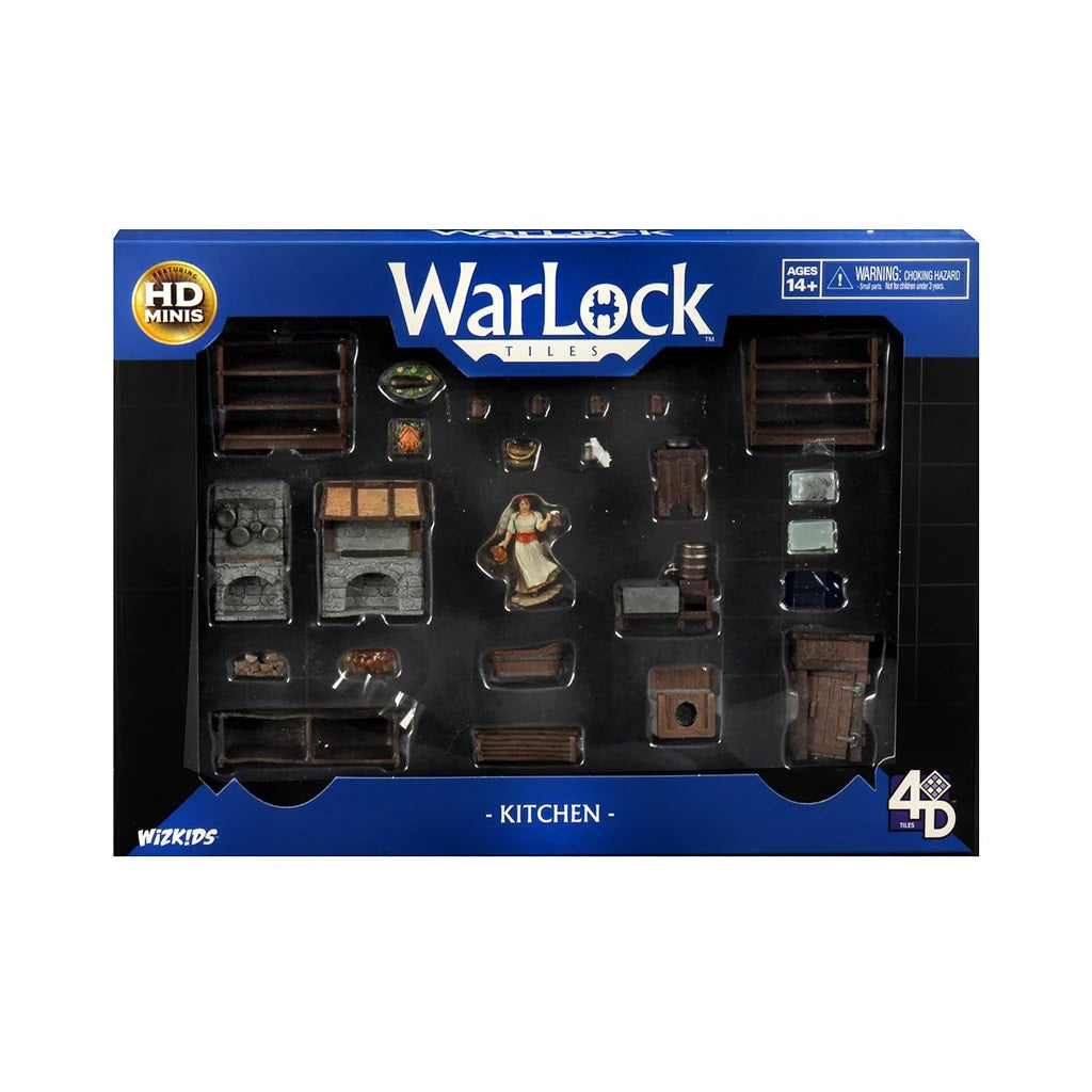 WarLock Tiles: Accessory - Kitchen – Detective Hawk Games
