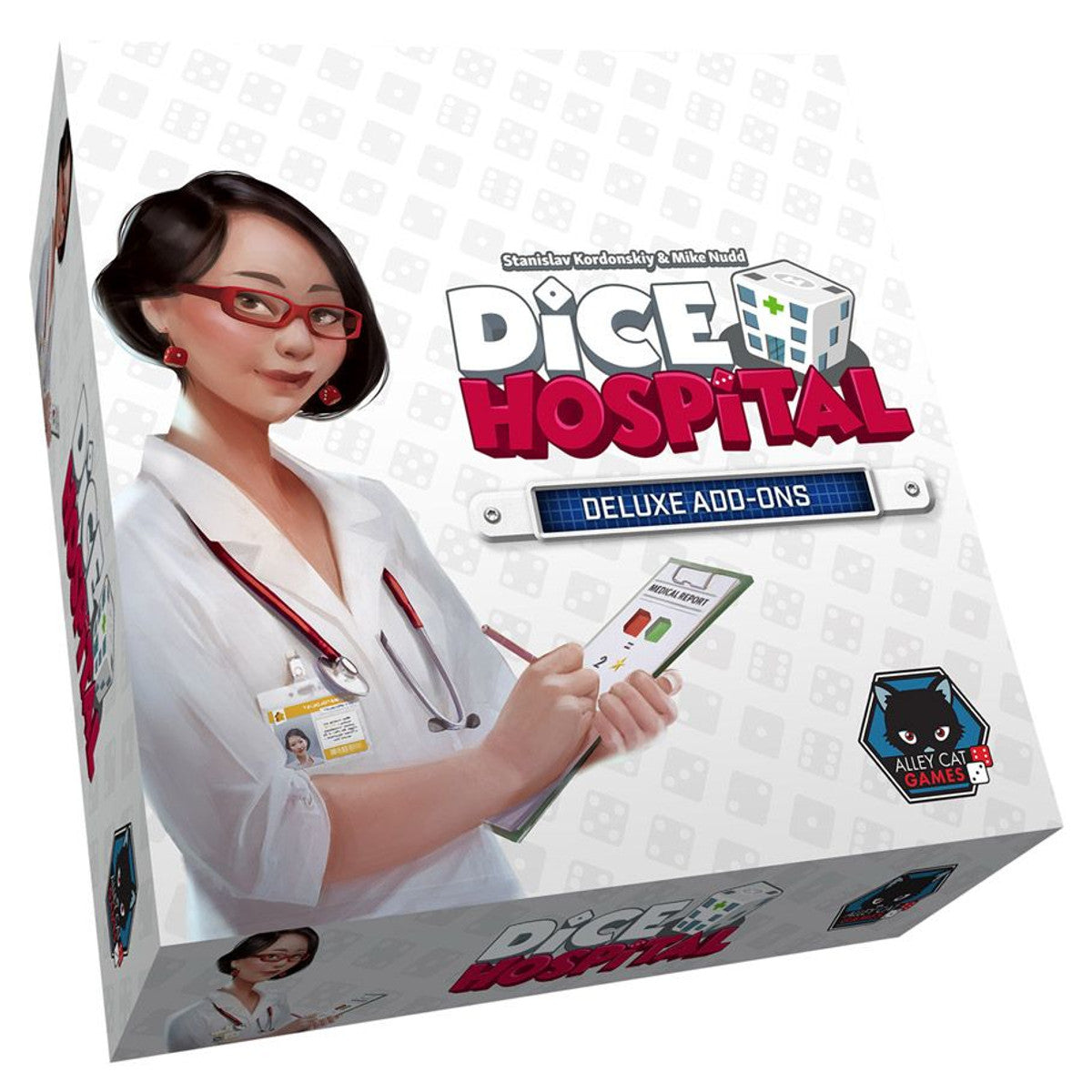 Dice Hospital Deluxe Add-Ons Box Expansion – Detective Hawk Games
