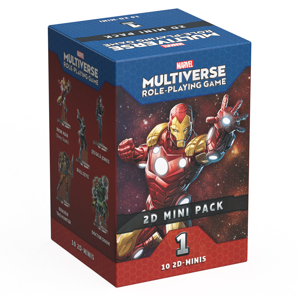 Marvel Multiverse RPG: 2D Mini Pack 1 – Detective Hawk Games