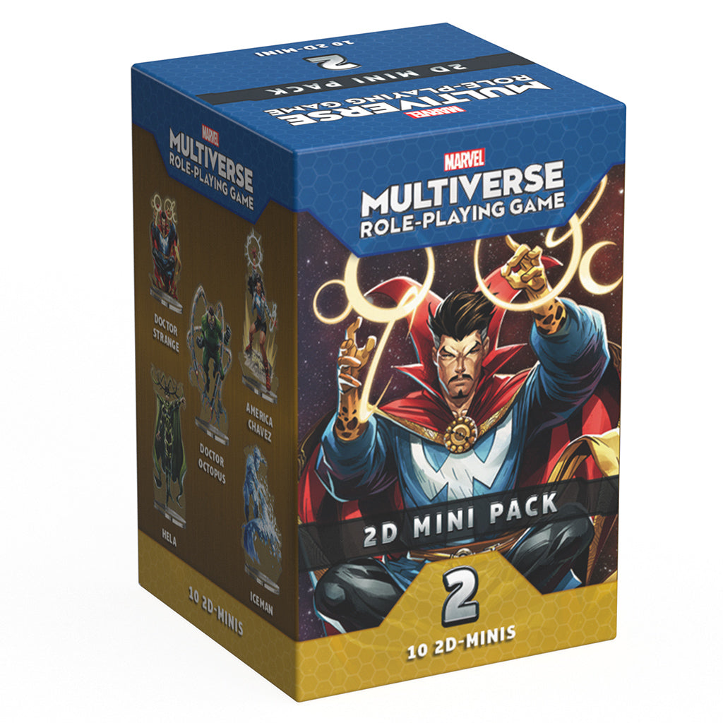 Marvel Multiverse RPG: 2D Mini Pack 2 – Detective Hawk Games