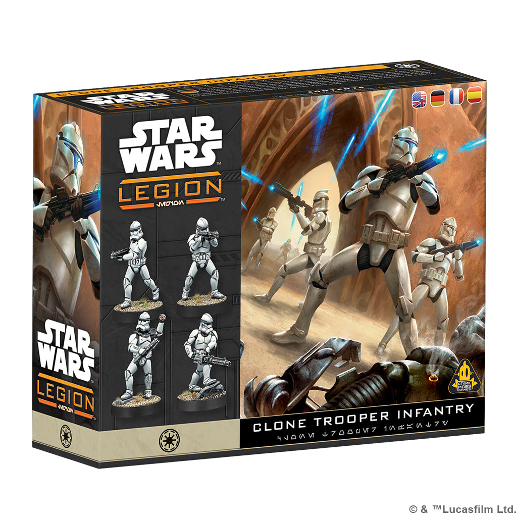 Star Wars: Legion -Clone Troopers Infantry – Detective Hawk Games