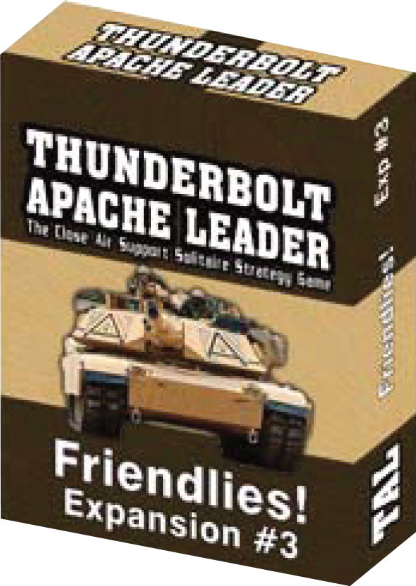 Thunderbolt Apache Leader: Expansion 3 - Friendlies – Detective Hawk Games