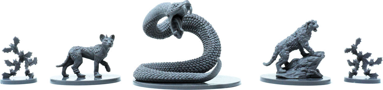 Humblewood (5E): Mini - Beasts of the Wood – Detective Hawk Games