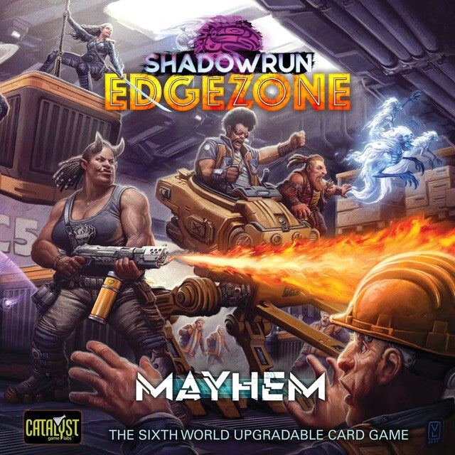 Shadowrun DBG: Edge Zone Mayhem Deck – Detective Hawk Games