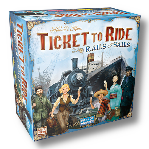 Ticket to Ride: Rails and Sails – Detective Hawk Games