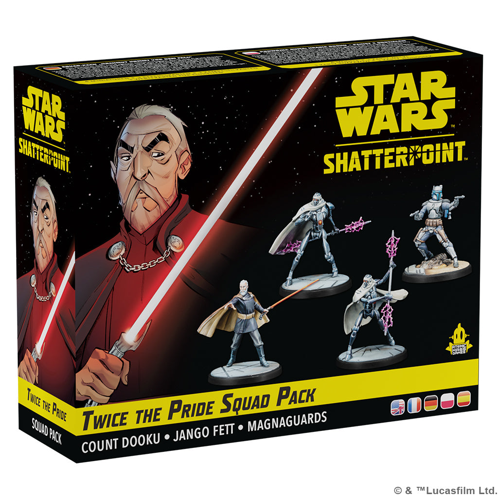 Star Wars: Shatterpoint - Twice the Pride: Count Dooku Squad Pack ...